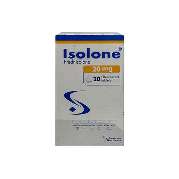 صيدلية المتحدة l إيزولون 20 ملجم 20 قرص فوار