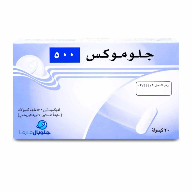 Glomox 500 mg 20 Capsules
