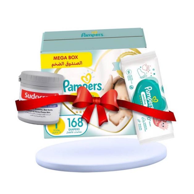 Baby Diapers Changing Package ( Pampers Mega 1 )