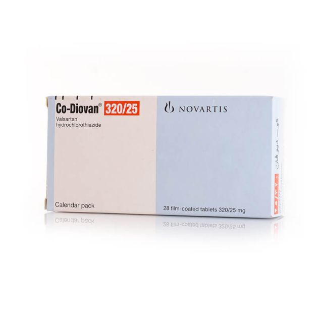 CO-DIOVAN 320/25MG 28 TABLETS
