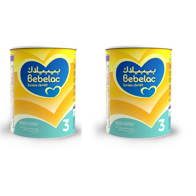 Bebelac Junior (3) Growing Up Milk 2*900 gm