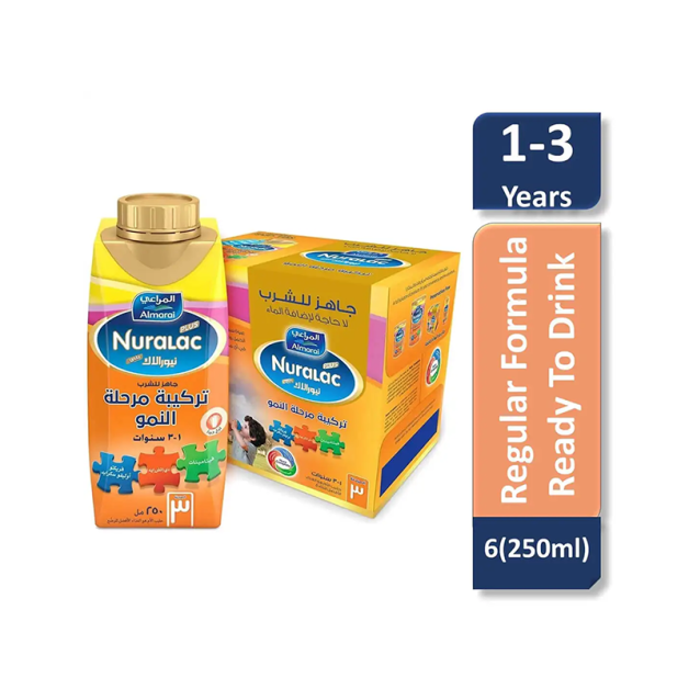 Nuralac (3) Ready To Drink 250 ml (6 Pieces)