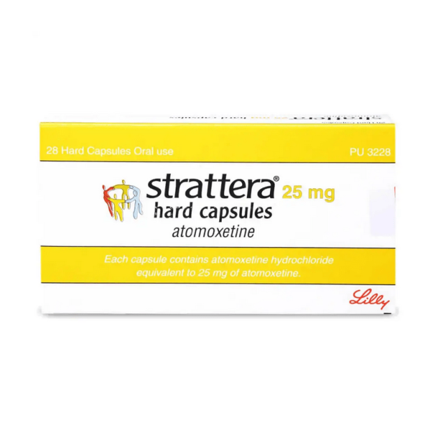 صيدلية المتحدة l ستراتيرا 25 مجم لعلاج اضطراب نقص الانتباه وفرط النشاط