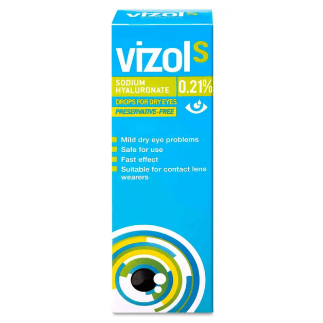 Vizol 0.21 % Eye Drops 10 Ml