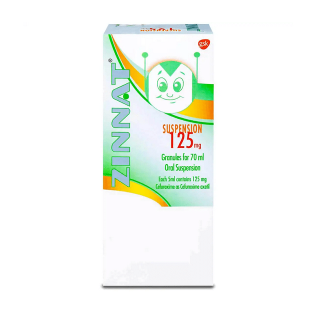 Zinnat 125 Mg Suspension 70 Ml