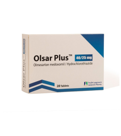 Olsar Plus 40 / 12.5 mg 28 Tablets
