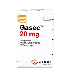 GASEC 40 MG 28 CAPSULES