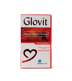 Glovit Multivitamins & Minerals 30 Capsules