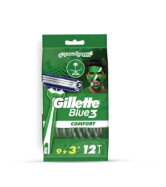 GILLETTE BLUE SIMPLE-3 4 RAZORS