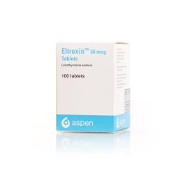 ELTROXIN 50 MCG 100 TABLETS