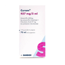Curam 457 Mg Suspension 70 Ml
