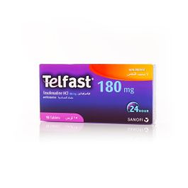 TELFAST 180 MG 15 TABLETS