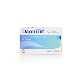 DAONIL-M 5/500 MG 30 TABLETS
