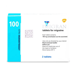 Imigran 100 Mg 2 Tablets