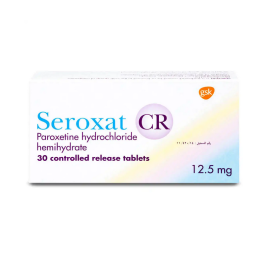 Seroxat Cr 12.5 Mg, 30 Tablets