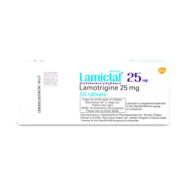 Lamictal Liquitab 25 Mg 56 Tablets