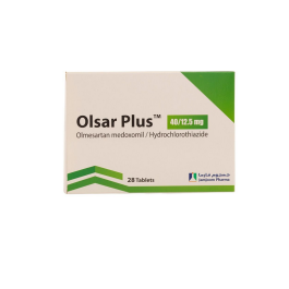 Olsar Plus 40 / 12.5 mg 28 Tablets