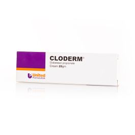صيدلية المتحدة l CLODERM 25 MG CREAM