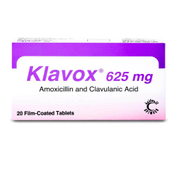Klavox 625 Mg 20 Tablets