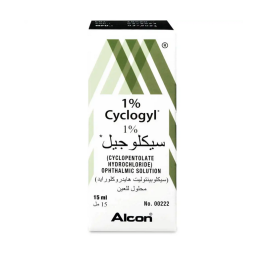 Cyclogyl 1% Eye Drops 15 Ml