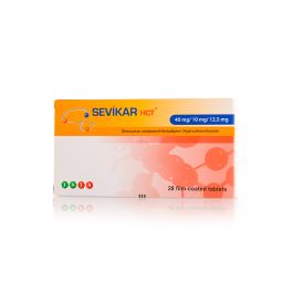 SEVIKAR HCT 40/10/125 MG 28 TABLETS