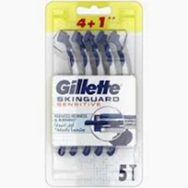 Gillette SkinGuard Sensitive Razors 4+1 Pack