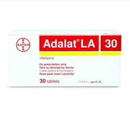 Adalat-La 30 mg 30 Tablets