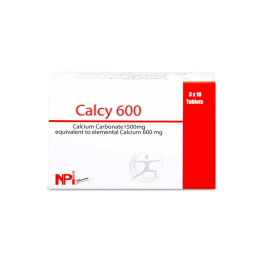 Calcy 600 30 Tablets