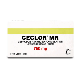 Ceclor-Mr 750 mg 10 Tablets