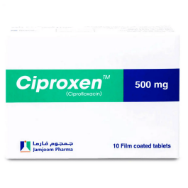 Ciproxen 500 mg 10 Tablets