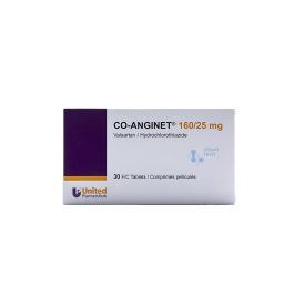 Co-Anginet 160/25 mg 30 Tablets