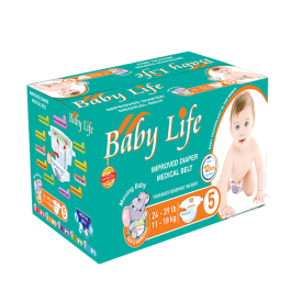 Baby life diaper box no-5 maxi 72 diapers