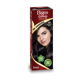 Bigen Lady Speedy Hair color Brownish Black 20