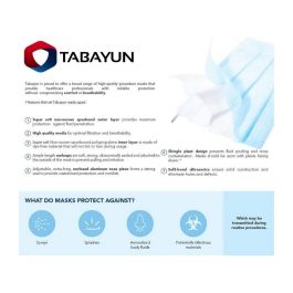 Tabayun Face Mask 50 Pieces