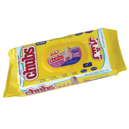 CHUBS BABY WIPES ULTRA ALOE 40'S