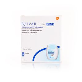 RELVAR ELLIPTA 100/25MCG ORAL INHALATION 30 DOSES