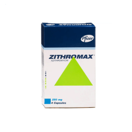 Zithromax 250 Mg 4 Capsules